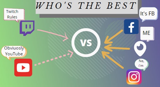 Best social media for live stream